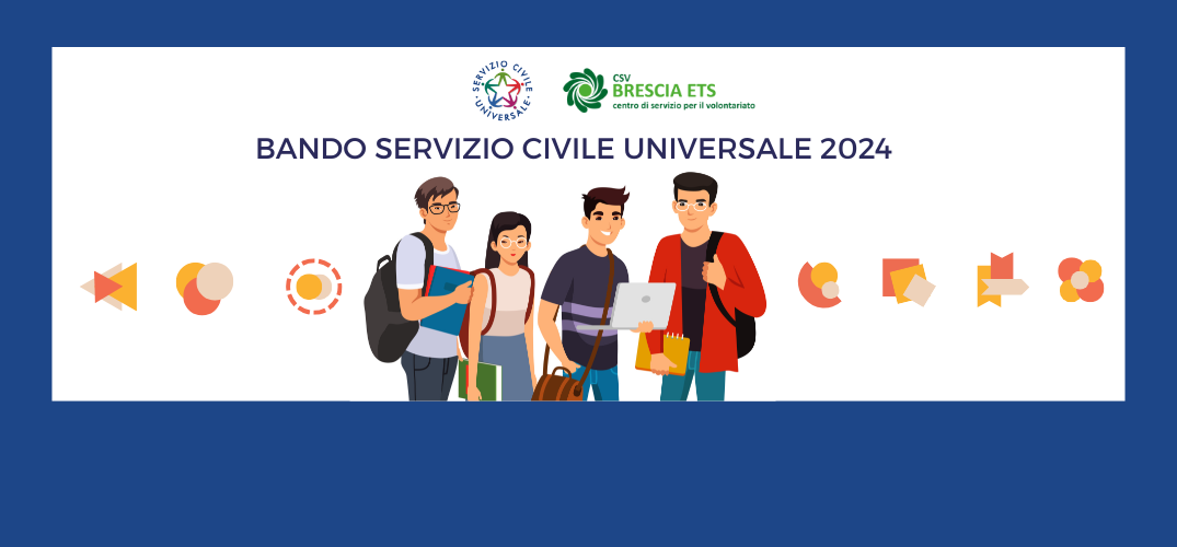 Bando Servizio Civile Universale 2024, proroga domanda al 27 febbraio 2025 - CSV Lombardia