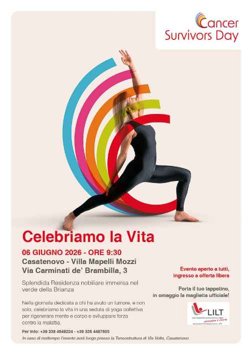 Cancer Survivors Day 2026 - CSV Lombardia